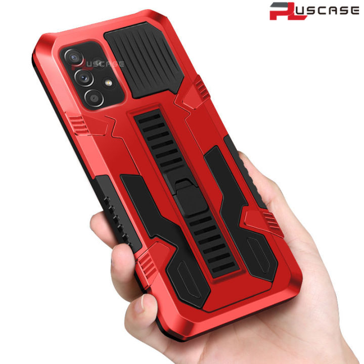 PlusCase for Samsung Galaxy A33 5G Armor Case Stand Ring Hard ...