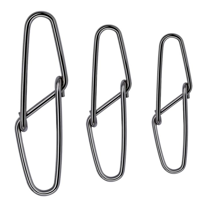 Stainless Steel Connector Safety Pin Fishing Double Button Pin Fishing ...