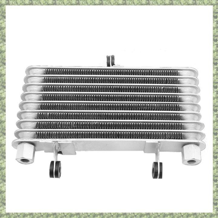 Ktteay Aluminum Motorcycle Engine 8 Row Cooling Radiator for 125CC ...