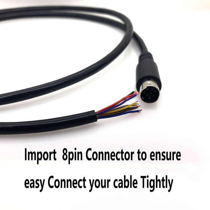 【Universal Car Parts Store】Breakout Cable Yaesu CT-62 CAT Cable 8 Pin Mini Male Adapter for ...