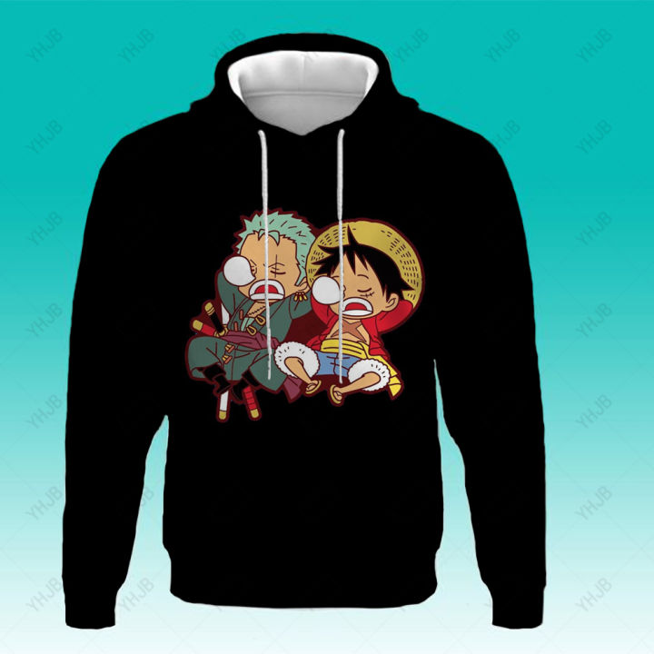 One Piece Japan Anime Sweatshirt Luffy Gear 5 Hoodie Kids Manga Graphic ...