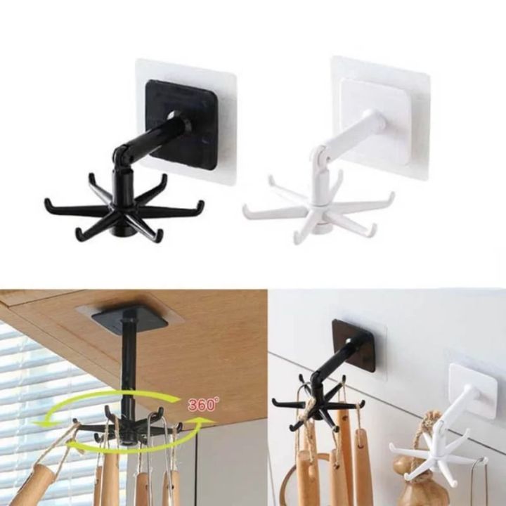 Delysia King 360 rotatable hook for bathroom and kitchen | Daraz.lk