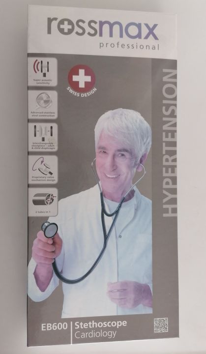 RossMax Professional - EB600 Cardiology Stethoscope | Daraz.lk