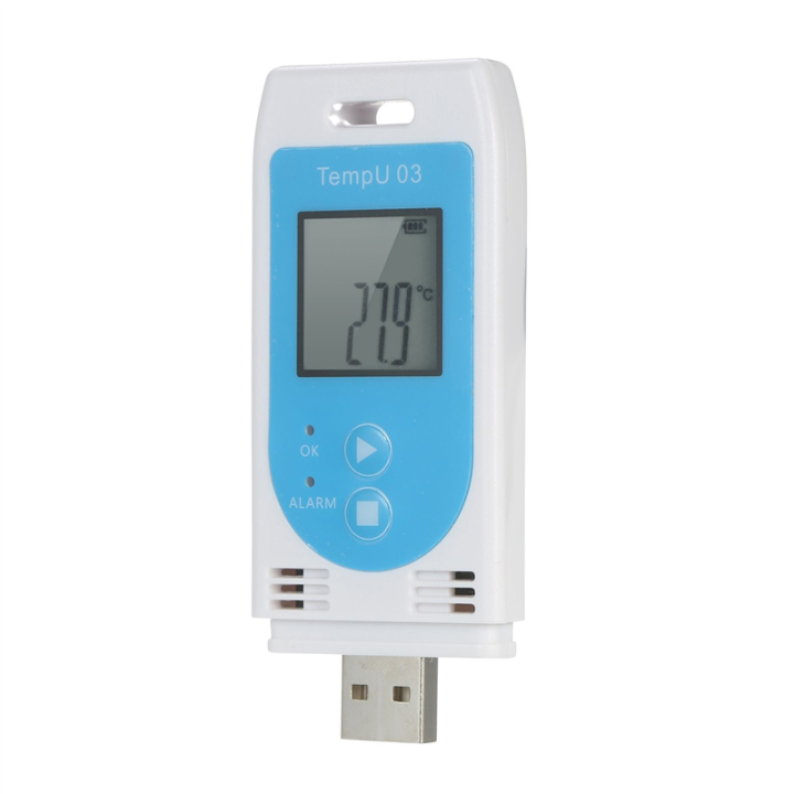 1 Pieces TempU 03 USB Temperature Humidity Data Logger Recorder ...