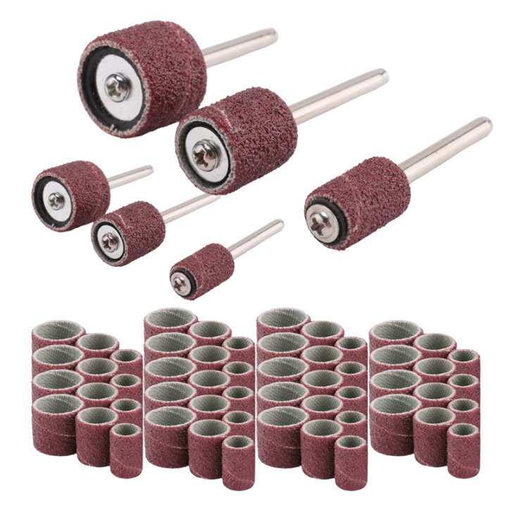 66 Pcs Drum Set 60 Pcs Sanding Bands and 6 Pcs Drum Mandrels | Daraz.lk