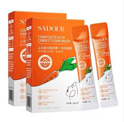 ORIGINAL SADOER 12 pcs box Collagen Carrot Whitening Care Organic Vegan ...