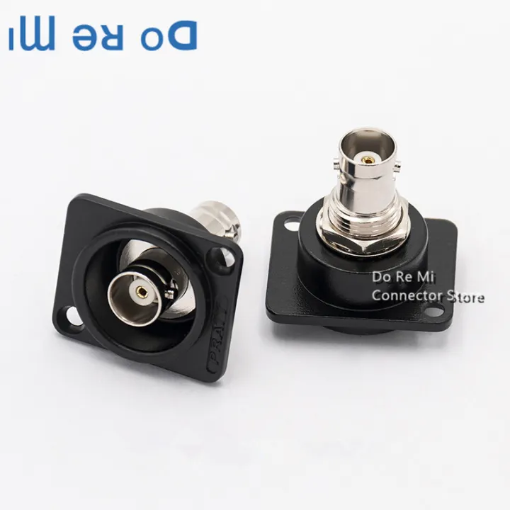 75 Ohm Bnc Panel Mount Connector Adapter Bnc Female To Female Panel ...