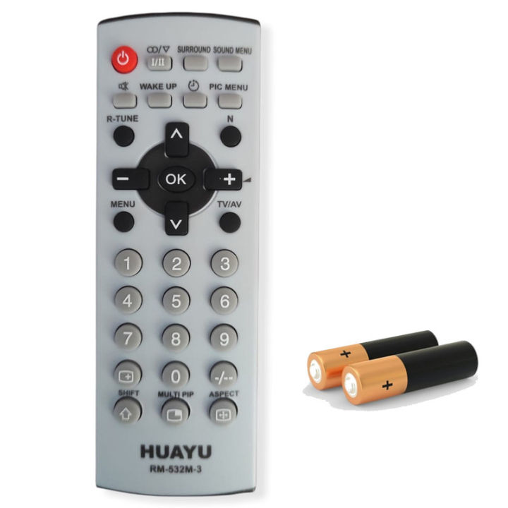Panasonic universal Multi Crt Tv Remote Controller & Free Batteries ...