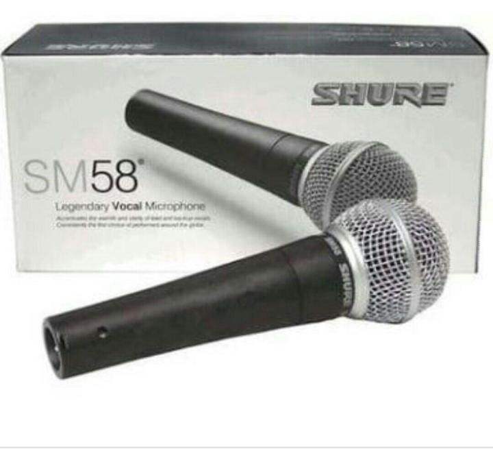 Shure SM58 Handheld Cardioid Dynamic Microphone | Daraz.lk