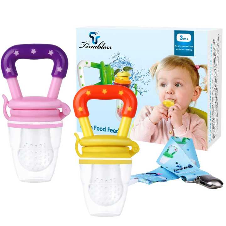 Tinabels Food Feeder - Purple & Pink | Daraz.lk