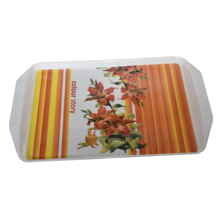 Plastic Serving Tray For Lunch Table | Daraz.lk