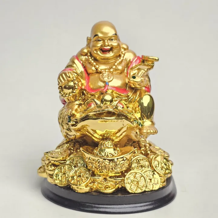 Kuberan Statue | Wealth & Prosperity Idol for Home/Office | Golden ...