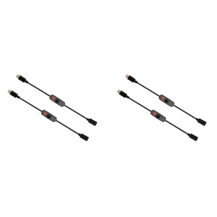 Power Switch USB Type C with Indicator Light Male to Female USB-C ...