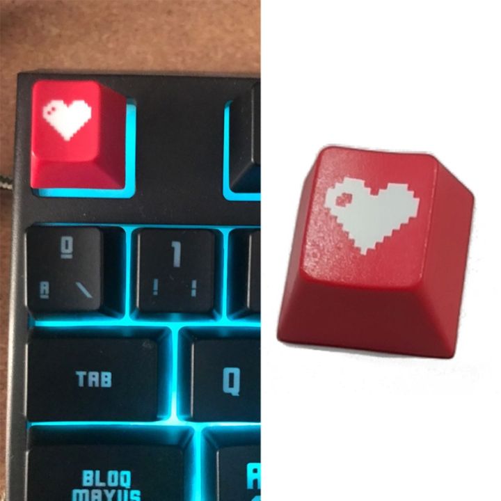 New R4 Keycap Love Cherry Profile Dip Dye Sculpture Pbt Keycap For ...