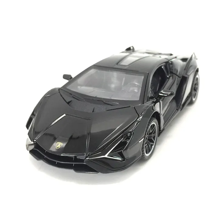 【Fanco Toy store】Rambo Lightning Sian Alloy Model Boy Pull Back Metal ...