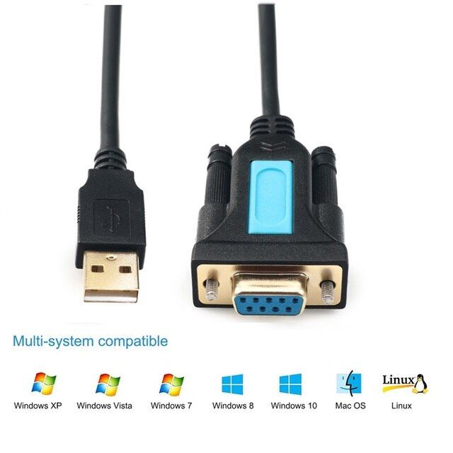 9 Port Usb Male Rs232 Serial Female To Cable Holes Usb To Usb To Female ...