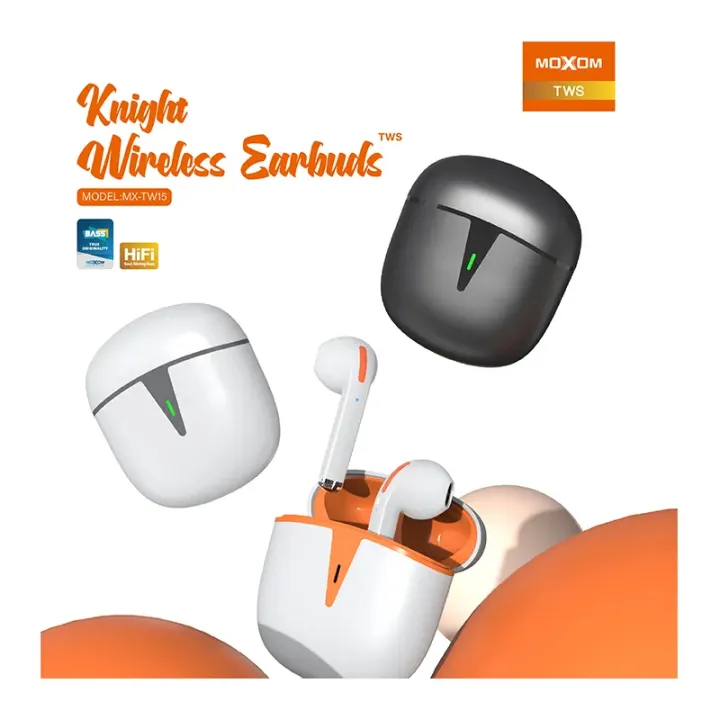 MOXOM MX-TW15 Alien Wireless Earbuds Auto Pair v5.0 - Airpod TWS ...