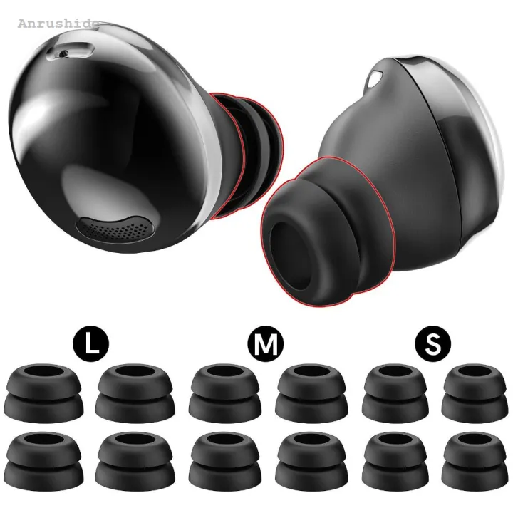 NEW 12Pcs Silicone Ear Tips for Samsung Galaxy Buds Pro Eartips Buds ...