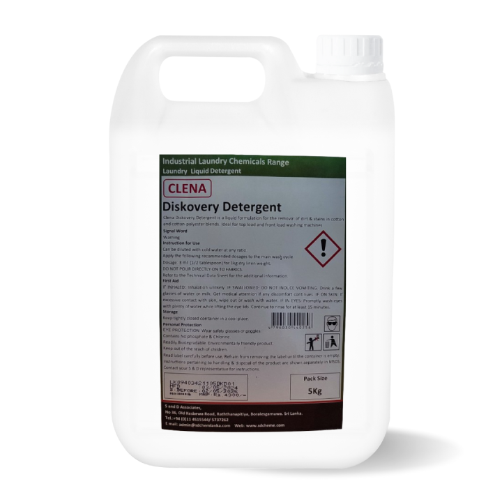 CLENA Diskovery Laundry Detergent 5L | Daraz.lk