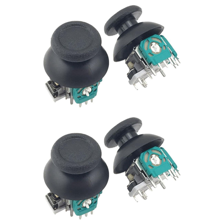 2X Handle 3D Thumb Joystick Left and Right Rocker for PS4 / PS4Slim ...