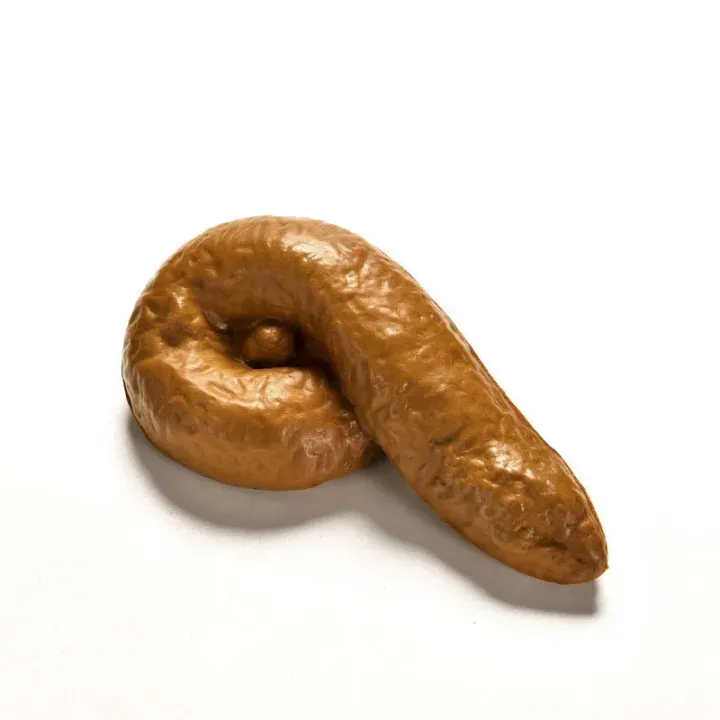 【VogueVault】Fake Poop X-type Soft Gel Q-bouncy Sticky Wall Poop ...