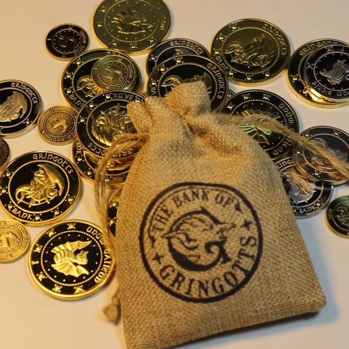 tideProfesional Golden Elf Badge Harris Potter Movie Peripherals ...