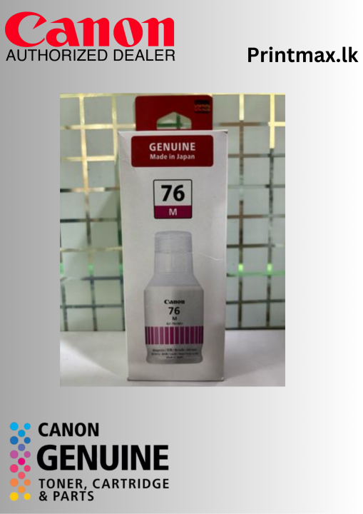 Canon 76 Magenta Genuine Ink Bottle | Daraz.lk