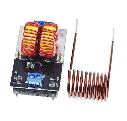 Mini DV 5V-12V 120W ZVS Heating Machine 120W High Frequency Induction Heating Board Driver ...