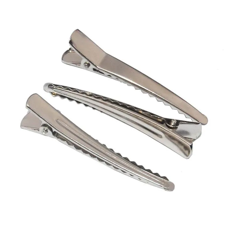 Single Prong Iron Alligator Clips Pinch Clips (Pack Of 100) | Daraz.lk