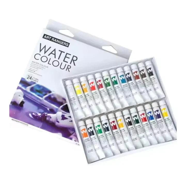 Water Colour Tubes 24 Colour Set 12 ml Tubes | Daraz.lk