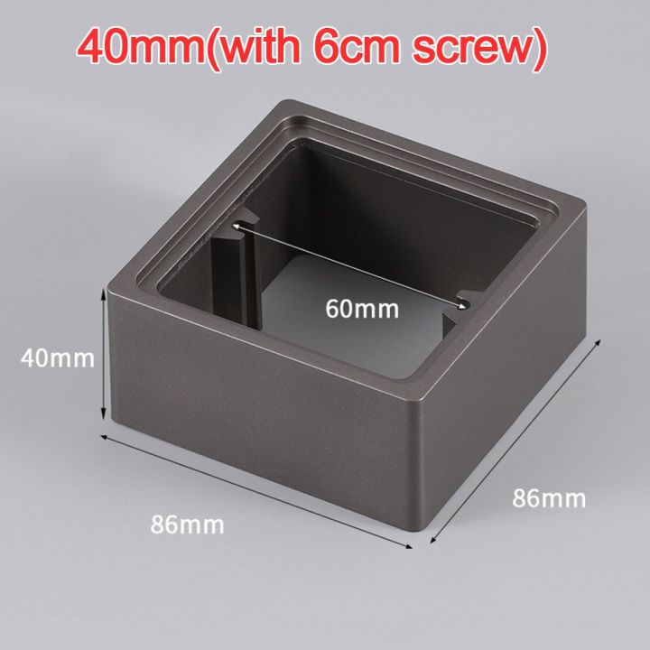 New 86 Type Socket Surround Cover Plastic Square Switch Socket Panel ...