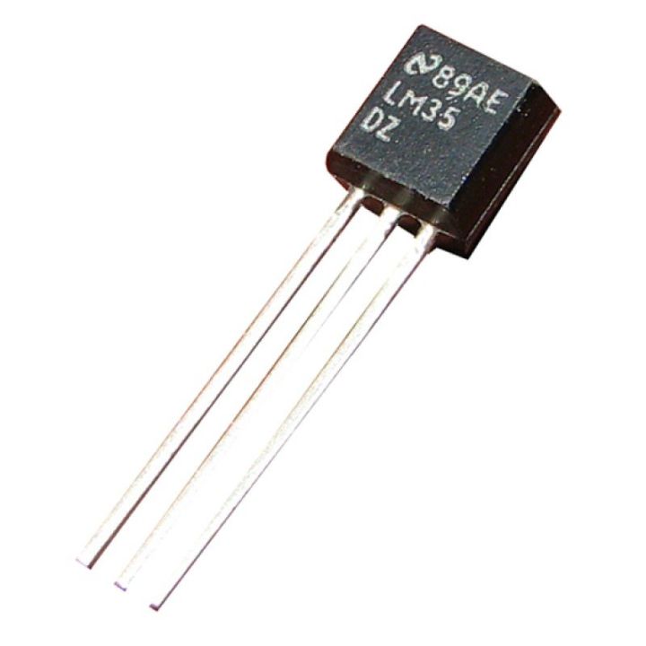 Integrated Circuit LM35DZ TO-92 LM35 Precision Centigrade Temperature ...