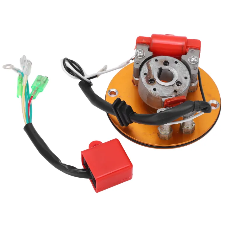 Ignition CDI Box Kit Anti Wear Magneto Stator Rotor Kit for 110 140 ...