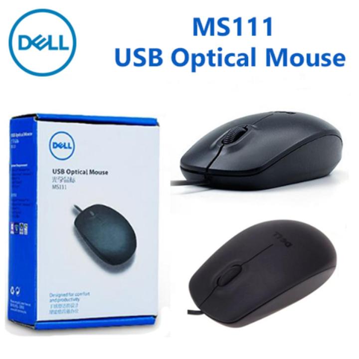 DELL MS111 USB Optical Mouse | Daraz.lk