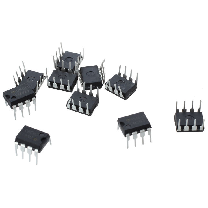10 PCS LM393N LM393 DIP-8 Low Power Dual Voltage Comparator | Daraz.lk