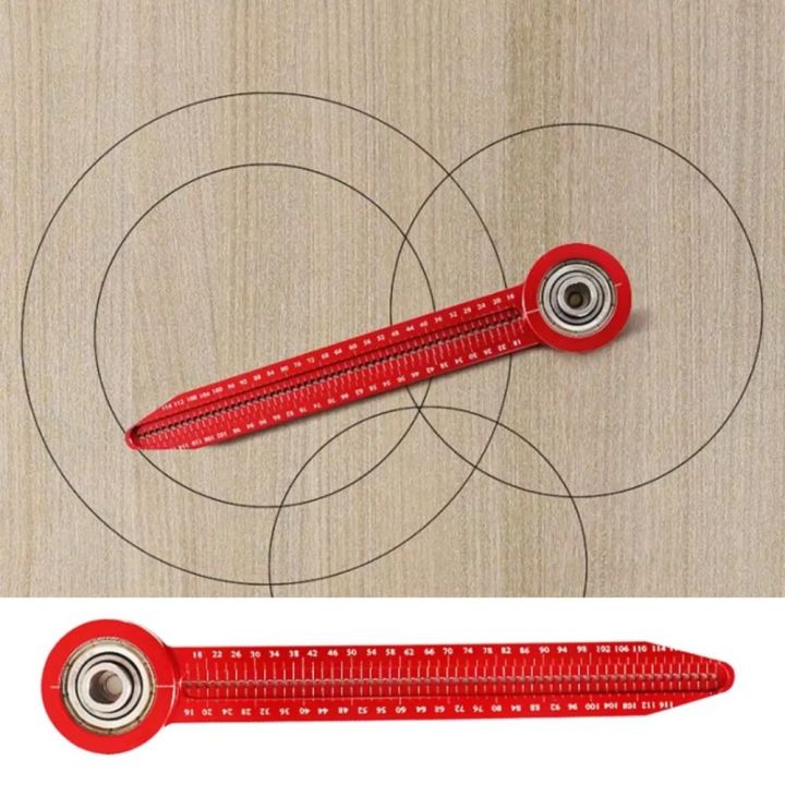 Portable Mini Woodworking Scribe Gauge 360-degree DIY Drawing Compass ...