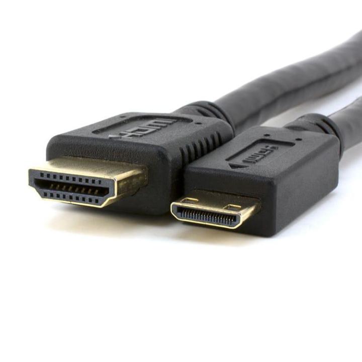 Hdmi To Mini Hdmi Cable Obs - Black | Daraz.lk
