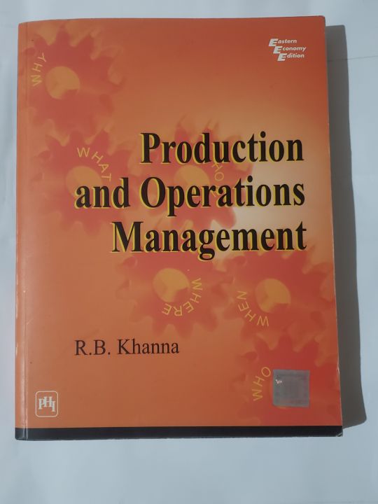 Production and Operation Management | Daraz.lk