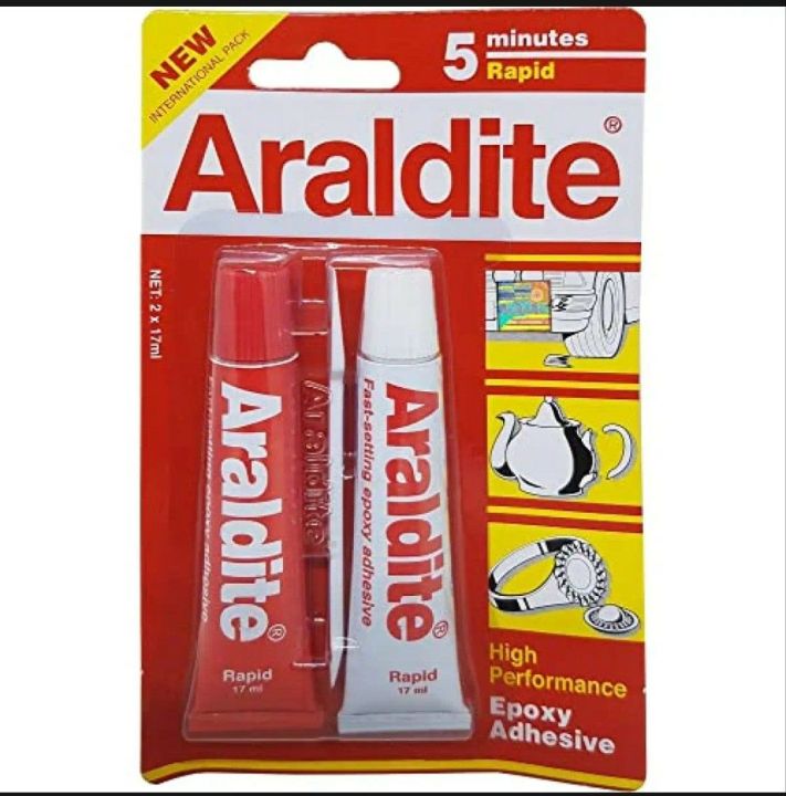 【Simple 3C】34g Araldite Gum or Araldite Glue or Epoxy adhesive | Daraz.lk