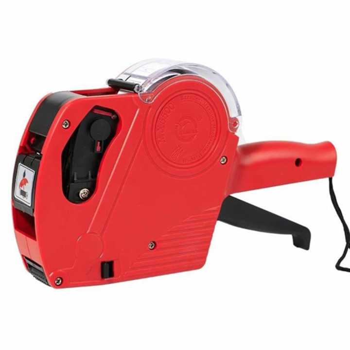 2 Line Price Labeller Gun Label Pricing Machine Maker | Daraz.lk