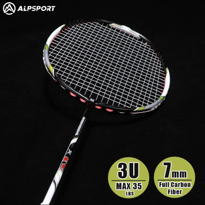 ALP-SPORTS ALP ZY 3U Pro Badminton Racket | 100% Full Carbon Fiber ...