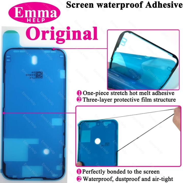 Original Waterproof Seal Adhesive For iPhone 13 Pro Max 14 15 Plus 11 ...