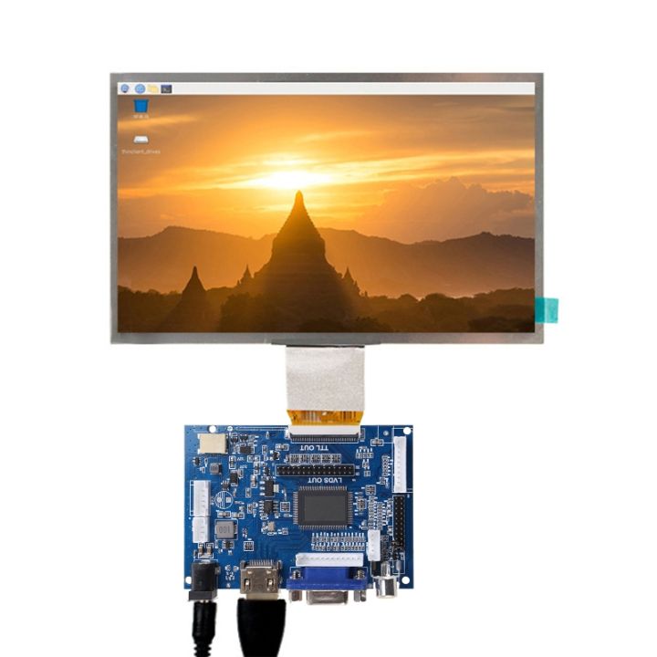 Lcd Display Ttl Lvds Controller Board Vga 2av 50p For At070tn90 | Daraz.lk
