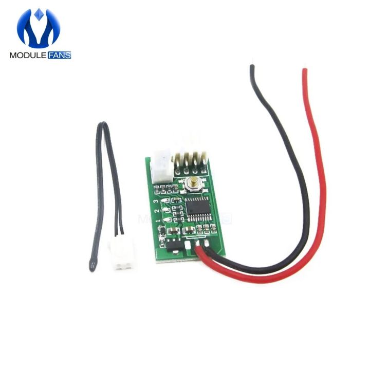 【KAMDSS015】DC 12V PWM 4 Wire Line Fan Temperature Digital Control Controller Speed Regulation ...