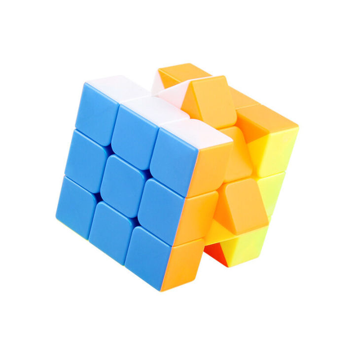 Fanxin 3x3x3 Stickerless Rubik's Cube Professional 3x3 Speed Puzzle ...
