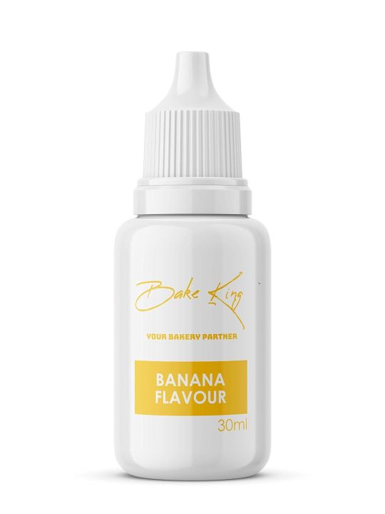 BAKE KING Banana Flavour Essence 30ml | Baking Essential Ideal for ...
