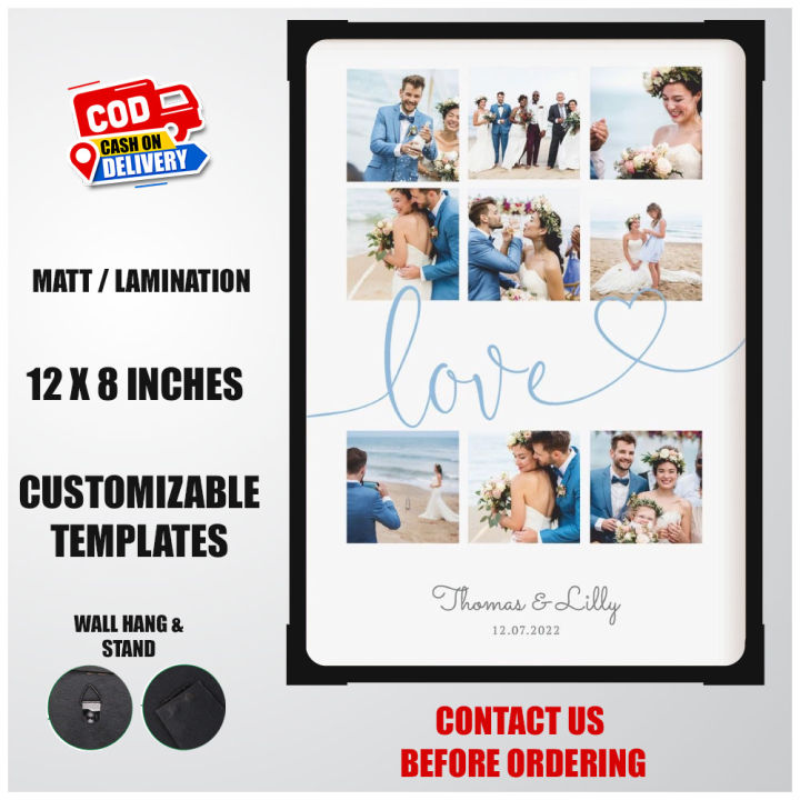 Photo Frame Customizable Picture Frame Ply Mount Photo Frame Boxframe ...