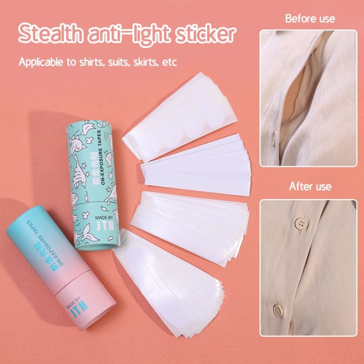 Fearless Tape Anti-Exposure Adhesive Sticker Strip Women Clear Tape for ...