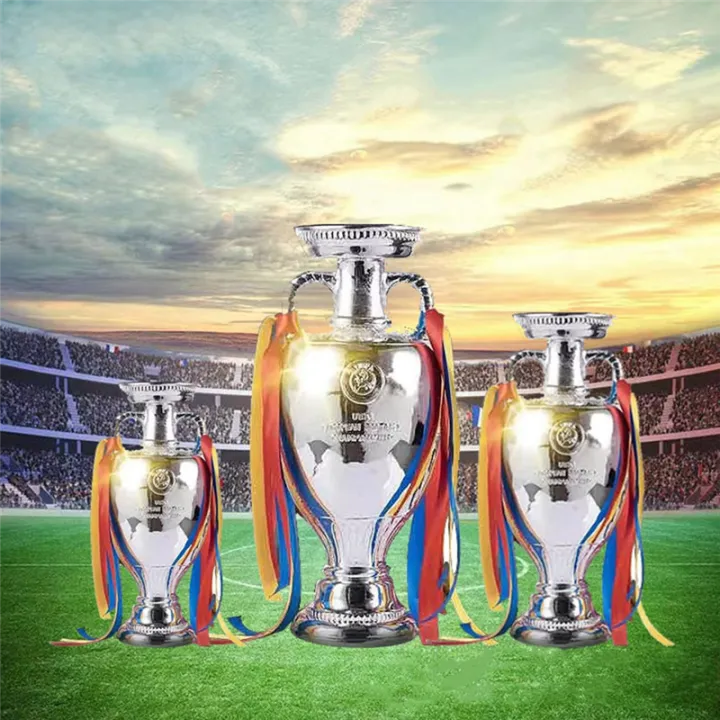 2024 the Soccer Ball 2024 Germany Trophy Resin Cup Model Souvenir 34cm ...