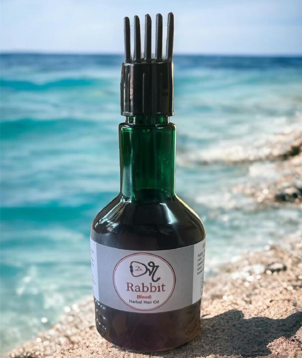 Dr Rabbit blood hair growth oil 100ml for men and women | Daraz.lk